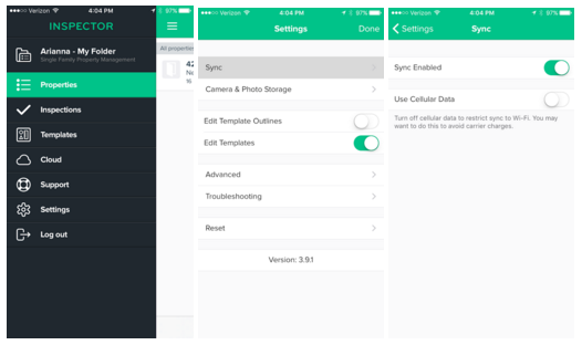 How do I inspect a property using Buildium's Property Inspections?
