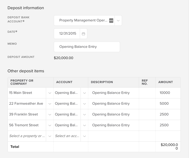 Getting Started: How do I enter opening balances for my bank accounts?