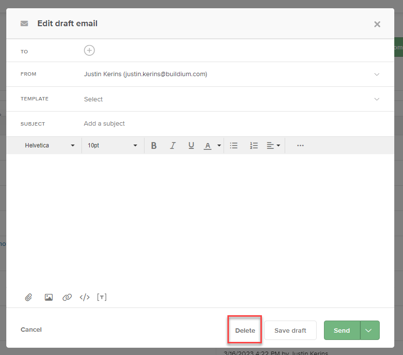 Draft and Schedule Email Sends