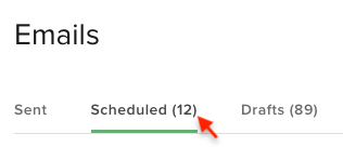 Draft and Schedule Email Sends