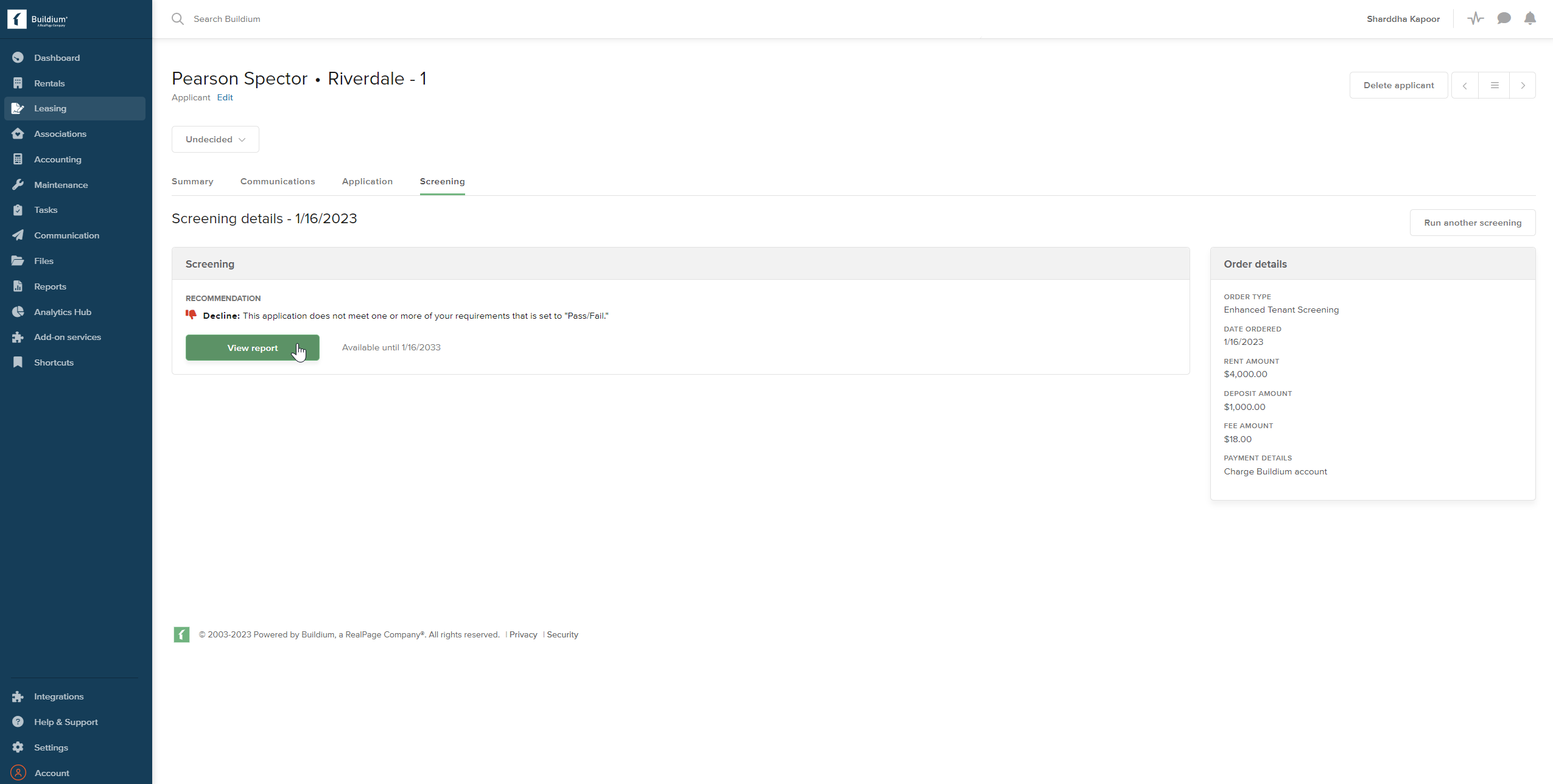 Enhanced Tenant Screening