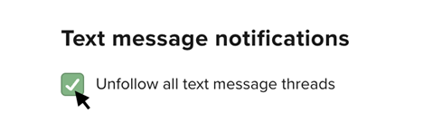 Texting with Buildium