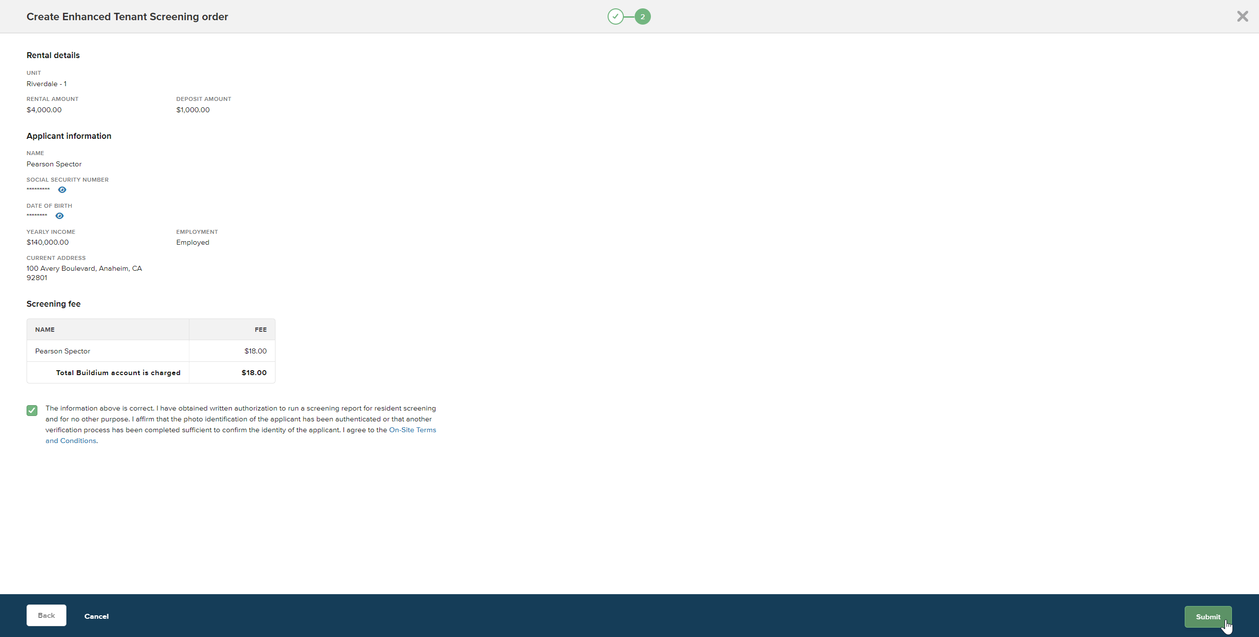Enhanced Tenant Screening
