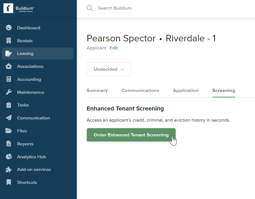 Enhanced Tenant Screening