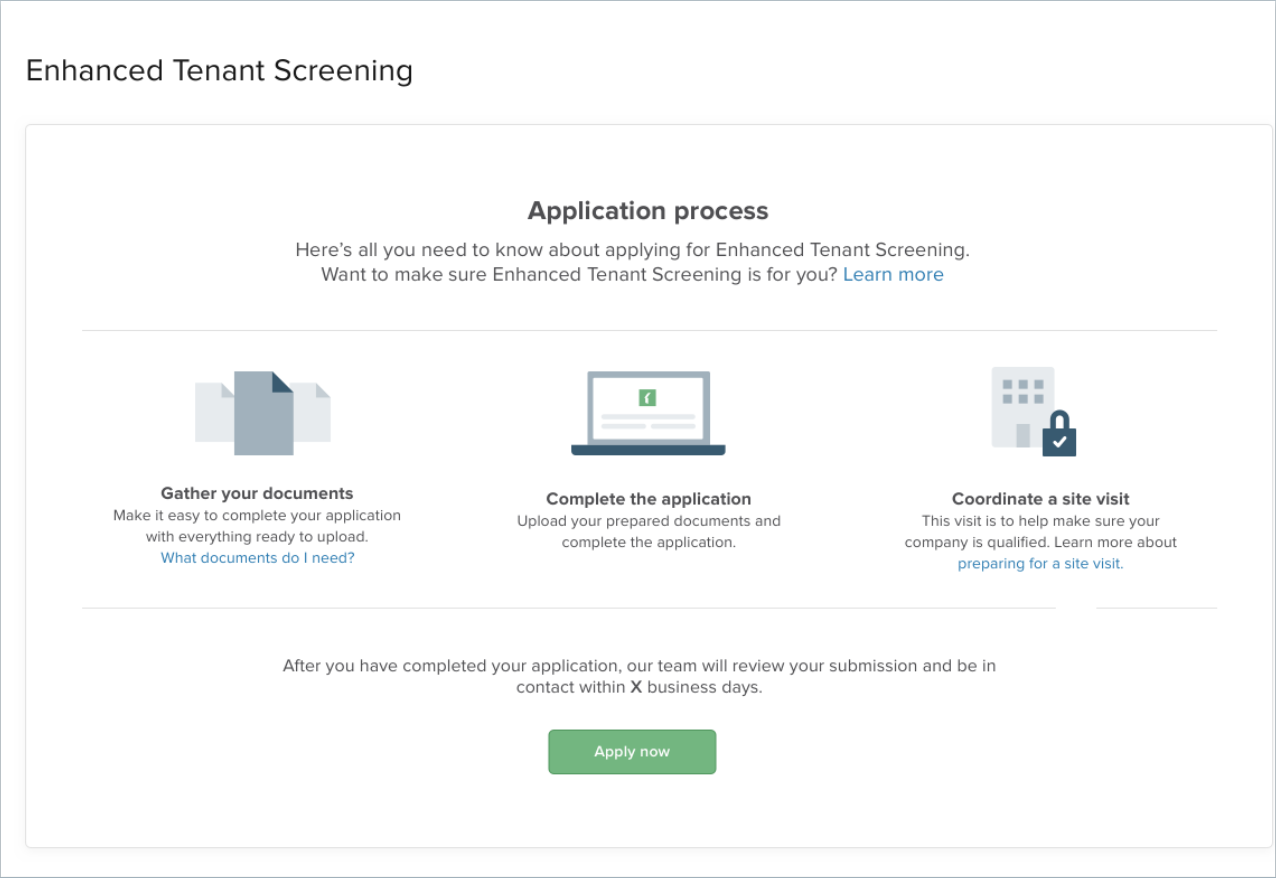 Enhanced Tenant Screening