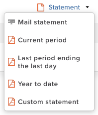 Rental Owner Statement