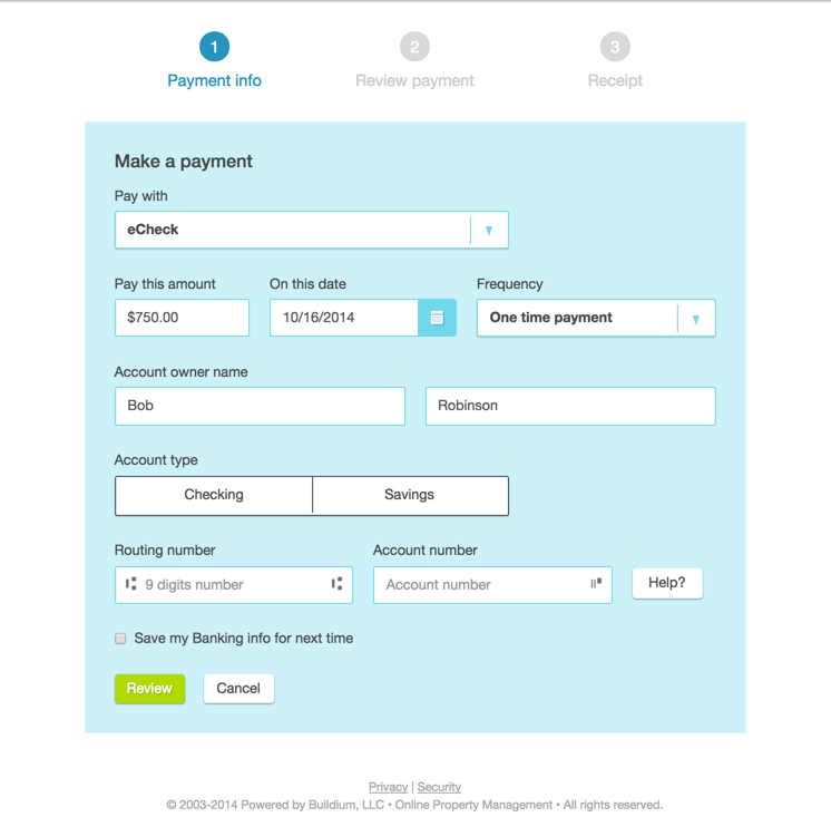 Buildium's responsive resident portal - How your residents see it