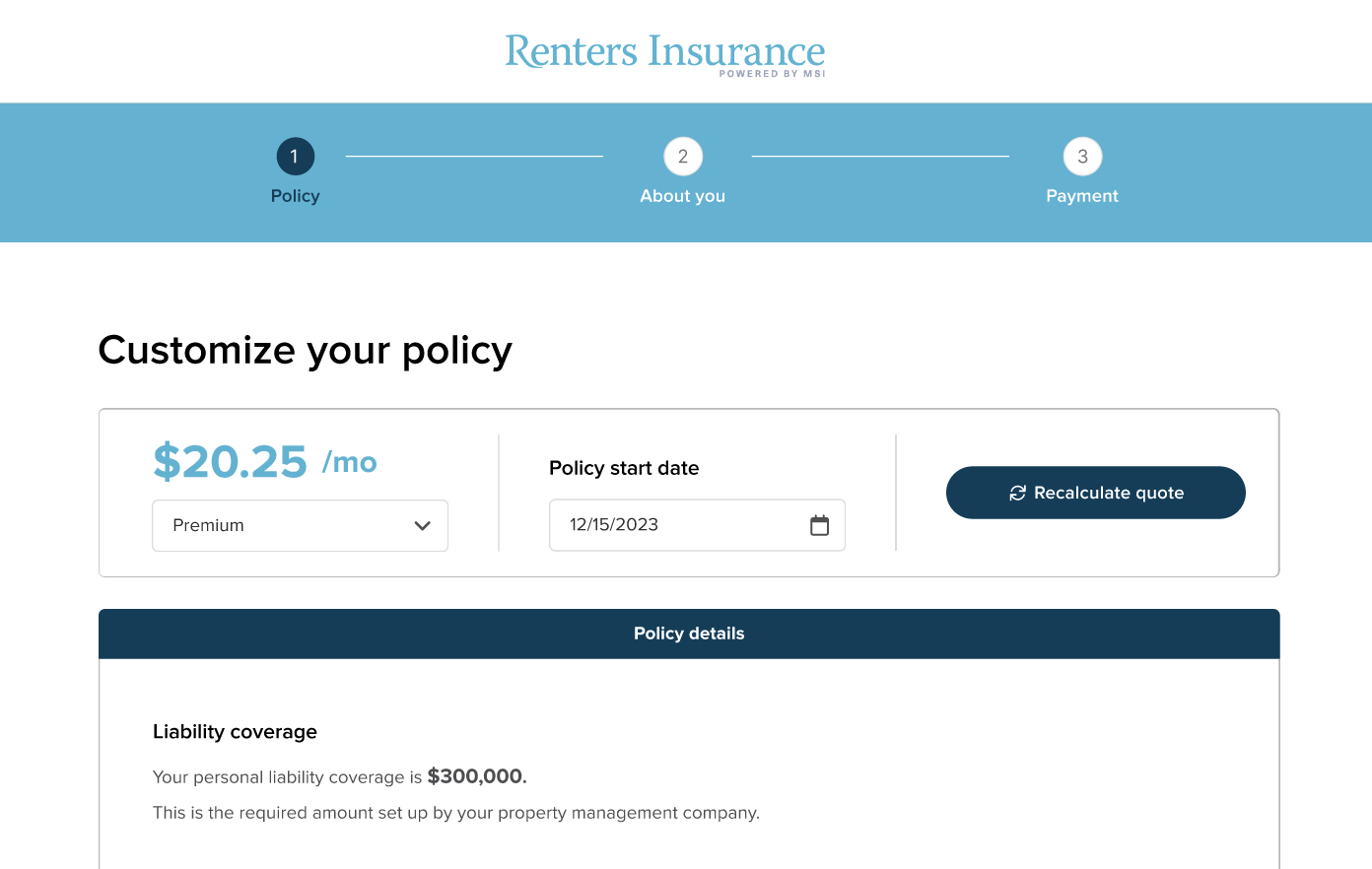 Updates to Renters Insurance