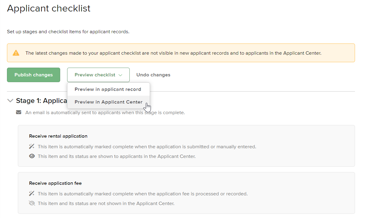 Applicant Workflow & Tracking