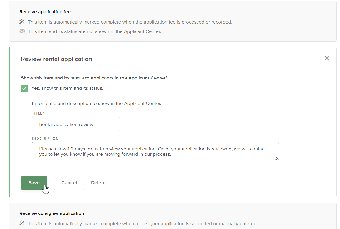 Applicant Workflow & Tracking