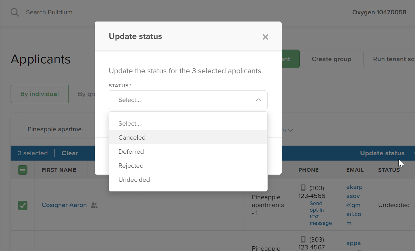 Applicant Workflow & Tracking