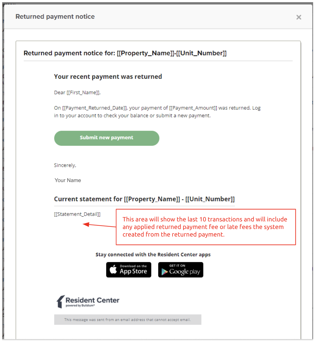 How to Use Returned Payment Automation