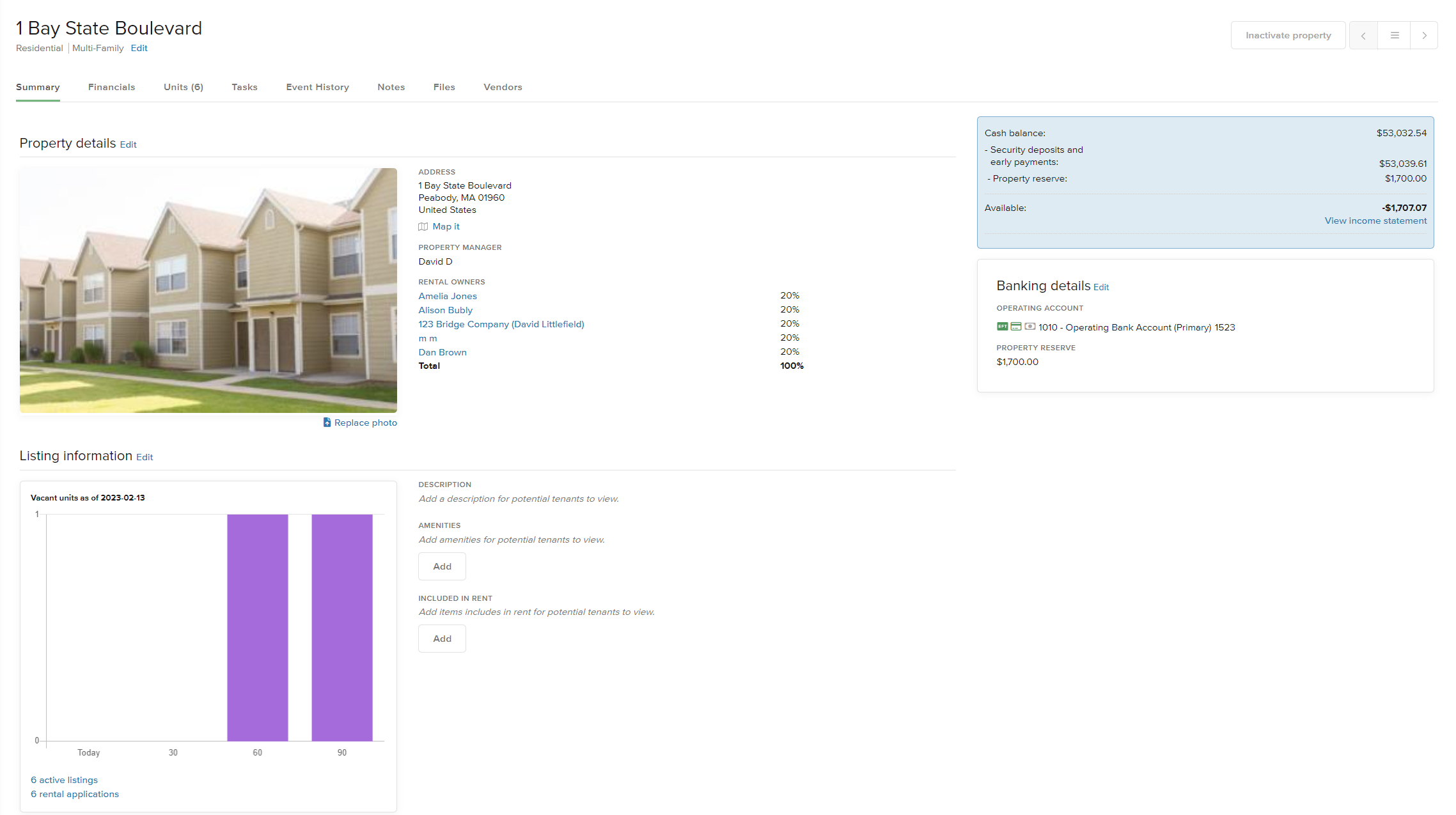 Property-Level Banking