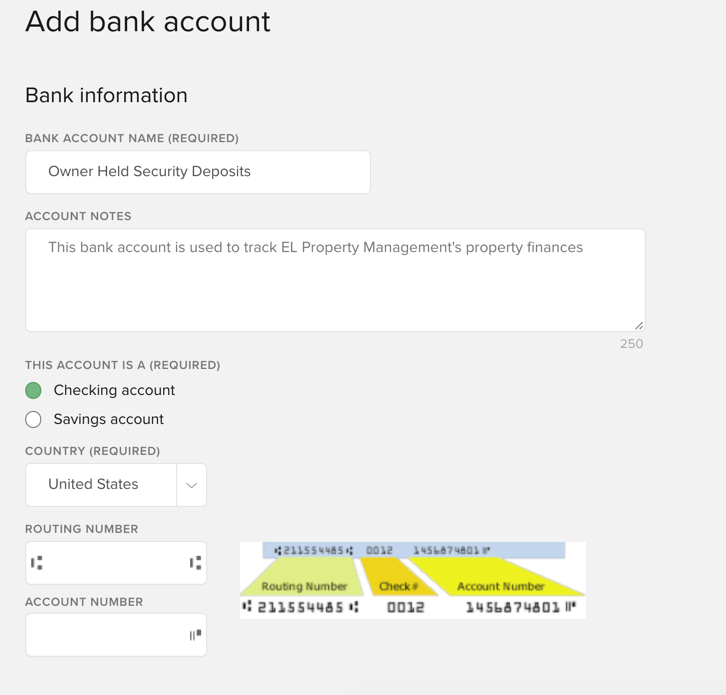 Owner held security deposits: When a rental owner holds tenant deposits