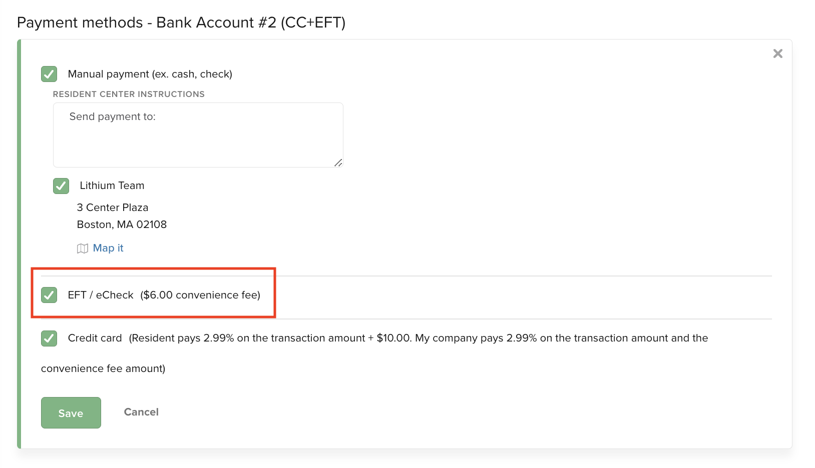 EFT Resident Refunds