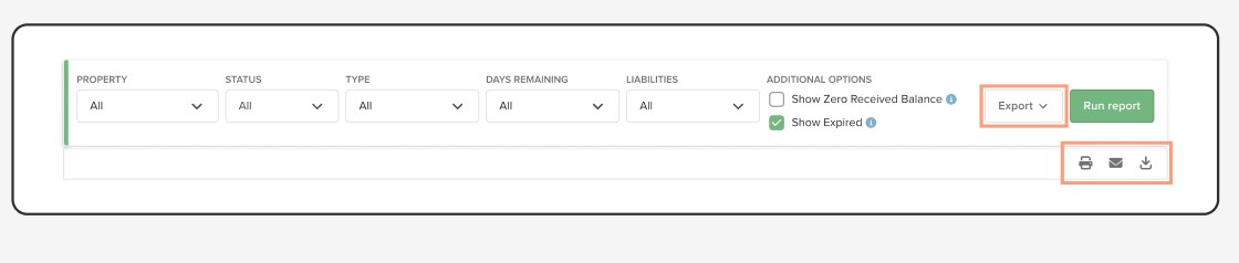 Security Deposit Tracking