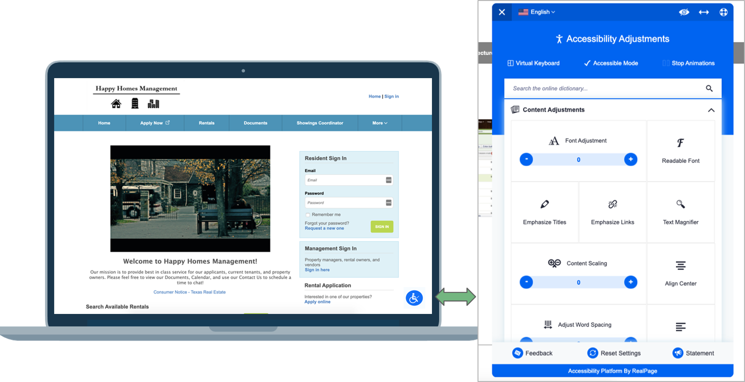 Web Accessibility Solution For Public Website